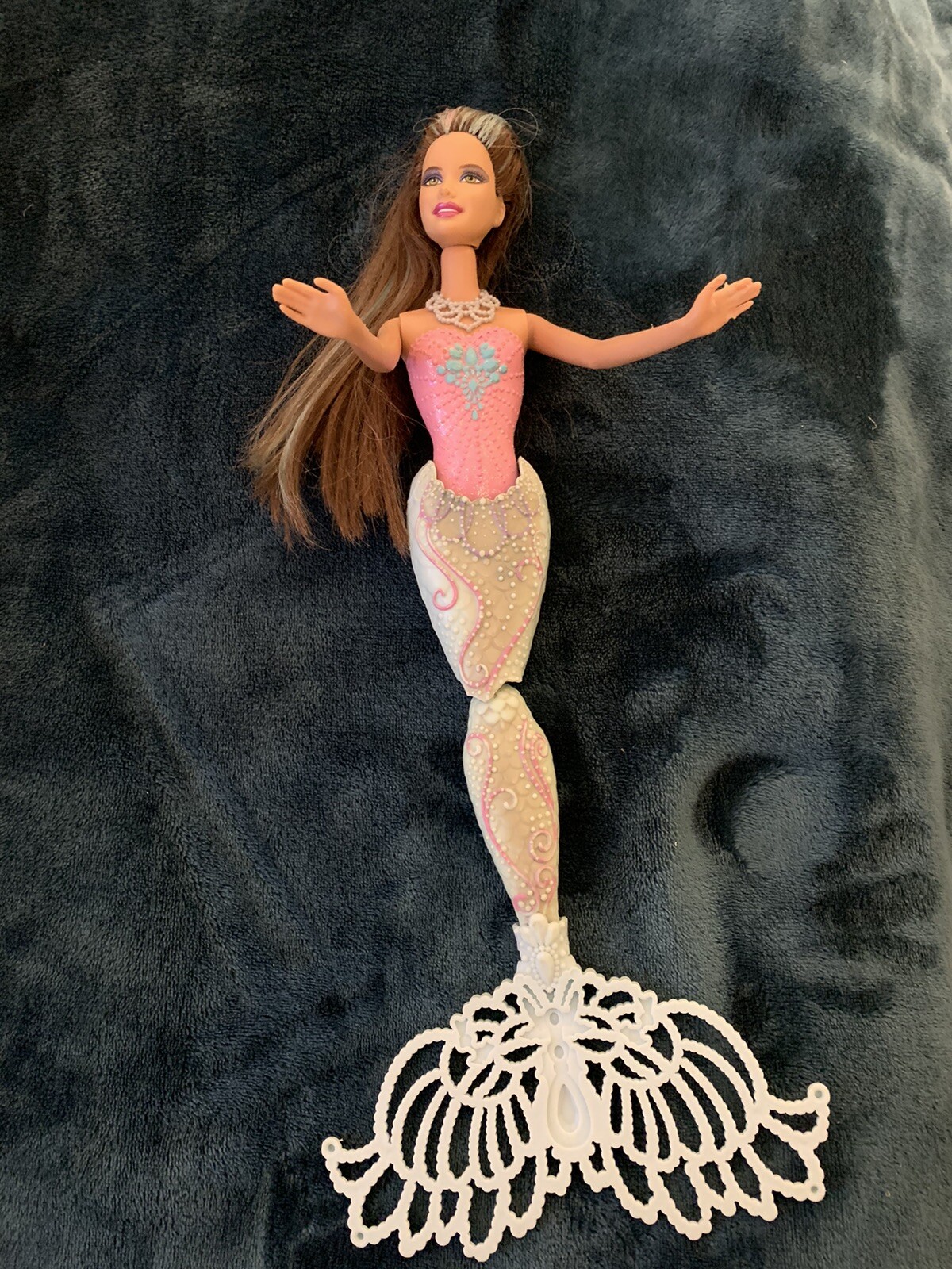 Barbie Doll Color Magic Mermaid Rare Brunette Mattel Appx 15” Long | eBay