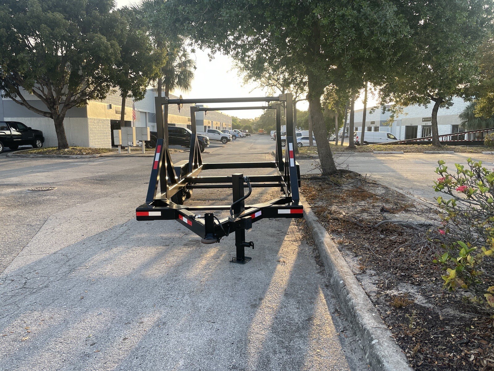 Double Cable Trailer / Double Reel trailer / Double Pipe Trailer. | eBay