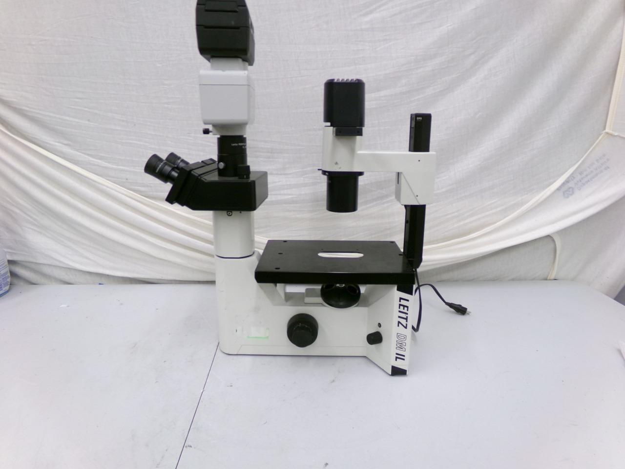 Leica Leitz Microscope DM IL Inverted Microscope (LVRC) | eBay