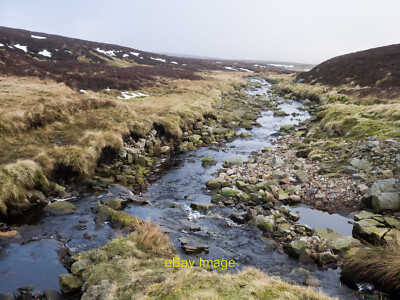Photo 6x4 Tarn Sike Stake Beck Tarn Sike is seen flowing downstream ...