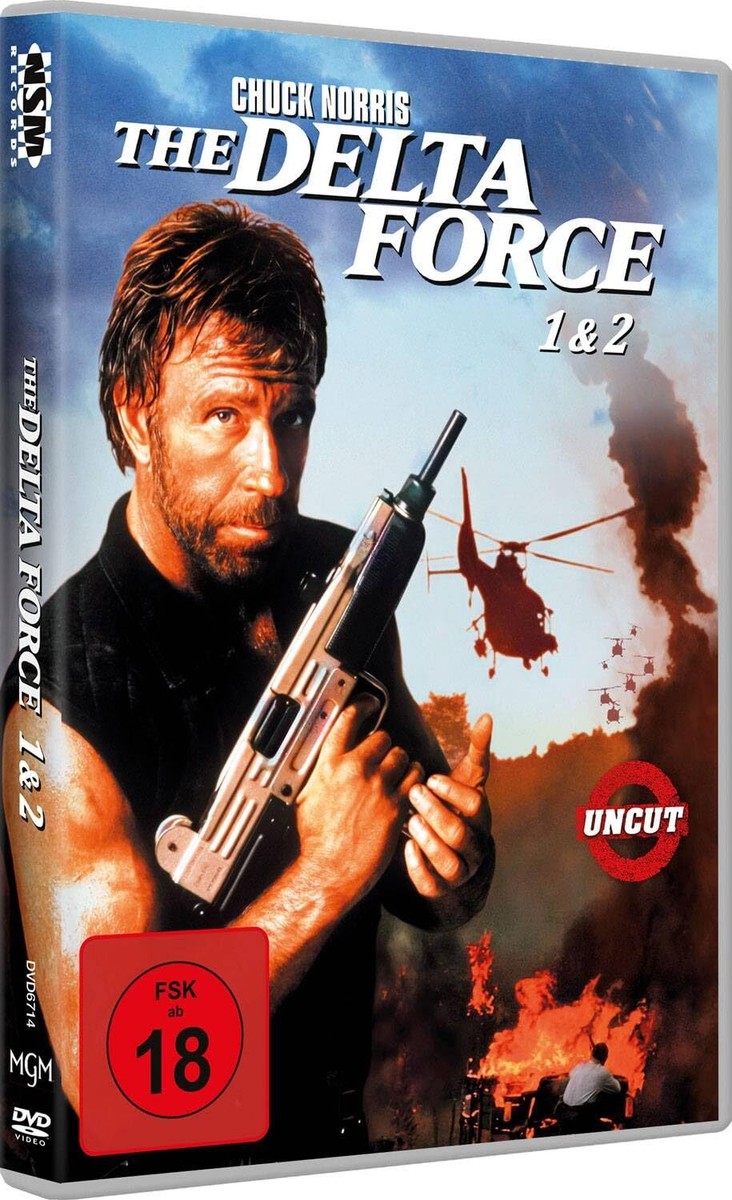 Delta Force Double Feature Movie Dvd Custom Covers
