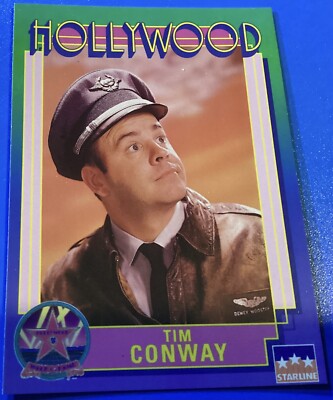Vintage Tim Conway Hollywood Walk of Fame Card # 66 Starline 1991 NM | eBay