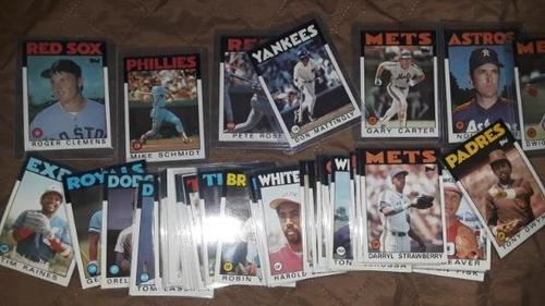 1986 TOPPS BASEBALL Almost Complete SET 790 READ DESCRIPTION Ex-Mint | eBay