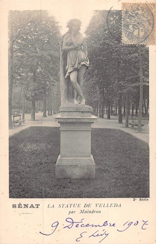 CPA PARIS Sénat La Statue de Velleda (140135) | eBay