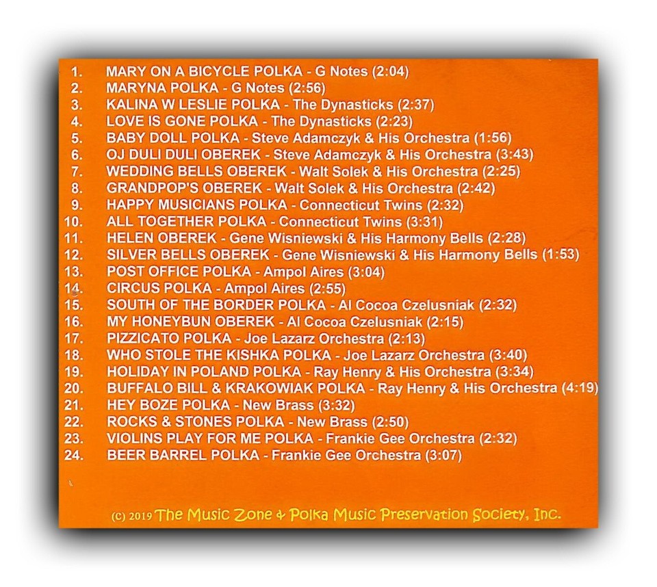 SEALED MANY BANDS POLISH POLKA CD "12 GREAT BANDS" SUPER CD 24 GREAT ...