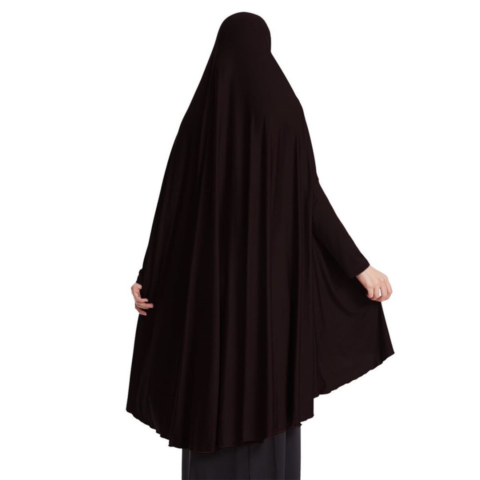 Ramadan Abaya Khimar Overhead Hijab Prayer Dress Burqa Kaftan Arab ...