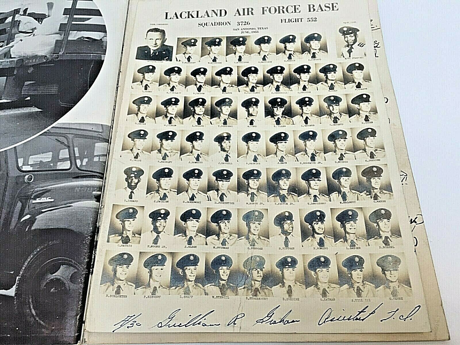 MY LIFE AT LACKLAND Paperback 1955 Air Force Base + Squadron 3726 ...