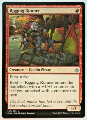 MTG Rigging Runner Ixalan 157/279 Regular Uncommon | eBay