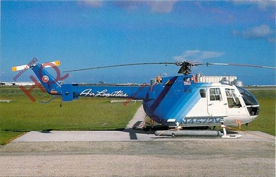 Picture Postcard:;AIR LOGISTICS MBB BO105S N4572V | eBay