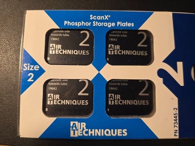 ScanX Phosphor Storage Plates , Air Techniques , Size 2 4/pk New! | eBay