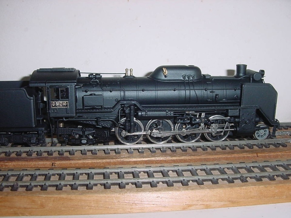 KTM Katsumi JNR D51 Locomotive #16 Brass Model Superb Line Custom | eBay
