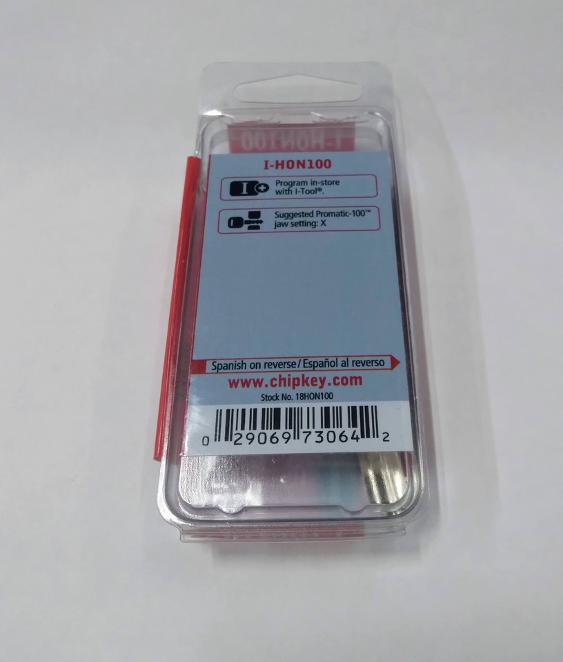 I-HON100 Hy-Ko Programmable ChipKey for Honda | eBay