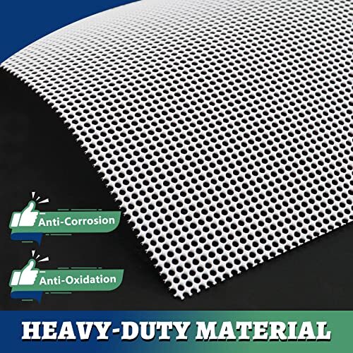 20 PACK Gutter Guard 5 in x 4 ft L Stainless Steel Micro Mesh Leaf ...