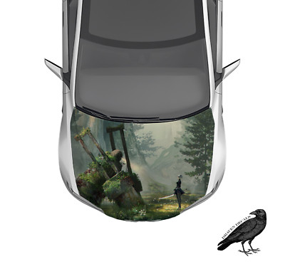 Nier Automata Anime Hood Wrap Weatherproof Car Decal 50" X 65" | eBay