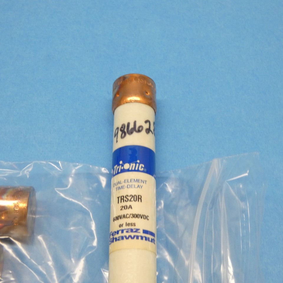 Shawmut TRS20R Time Delay Fuse Class RK5 20 Amps 600VAC/300VDC New | eBay
