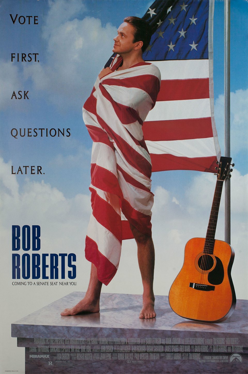 Bob Roberts 1992 U.S. One Sheet Poster | eBay