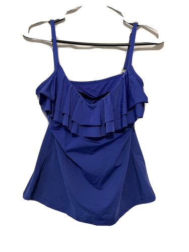 Kenneth Cole REACTION Women's Purple Stretchy Adjustable Tank Top- Size ...