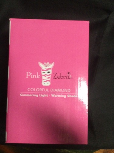 Pink Zebra Colorful Diamond Simmering Light with White Base | eBay