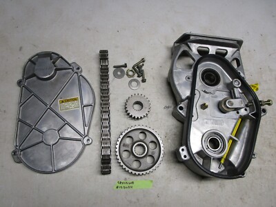 98 Polaris XCR 600 Snowmobile Chaincase Assembly Chain Gears Sprockets ...