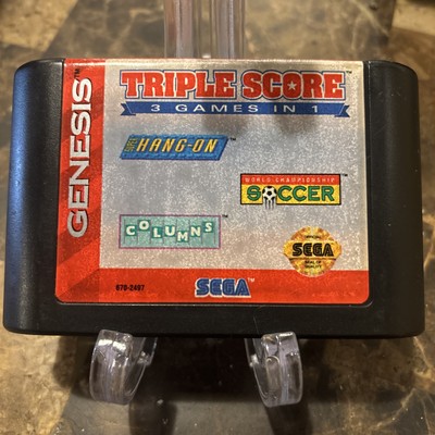 Triple Score: 3 Games in 1 (Sega Genesis, 1993) 10086017021| eBay