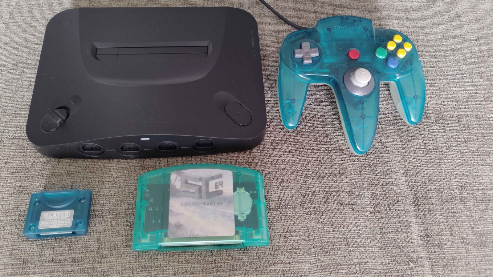 Analogue 3D N64 (Black) with Summer Cart 64 | eBay