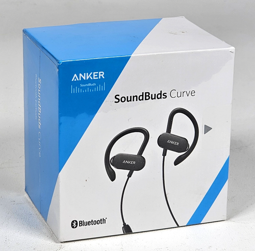NEW Anker SoundBuds Curve Bluetooth Wireless Headphones B2C Black Over Ear | eBay