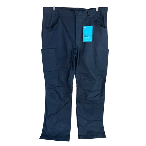 NEW AT&T Mens Tactical Performance Cargo Utility Pants 40x32 Navy Blue ...