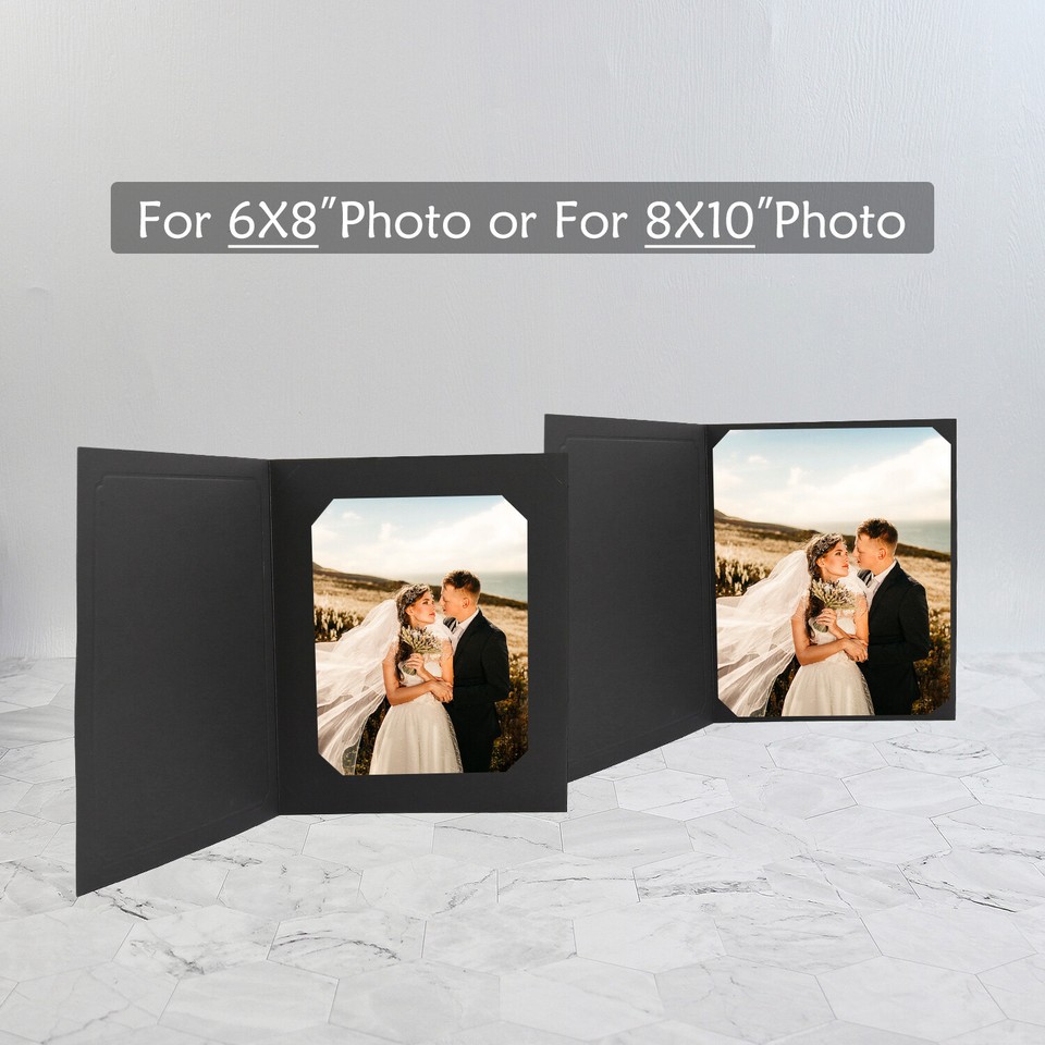 6x8 or 8x10 Photo Folders Cardboard/Paper Photo Frames Graduations ...