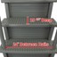 Aqua Select 28" Wide Above Ground Heavy Duty Swimming Pool Step Ladder ...