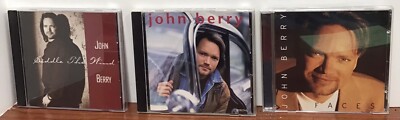 CD, Lot Of 3 John Berry CDs: John Berry, Faces, Saddle The Wind | eBay