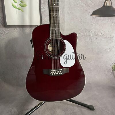 Custom Shop Spruce Top Takamine 12 Strings Acoustic Electric Guitar ...