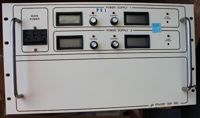 Power Ten Inc. Power Supply 5800D-20-125, 48 Amps 190 to 253 Volts 50 / ...