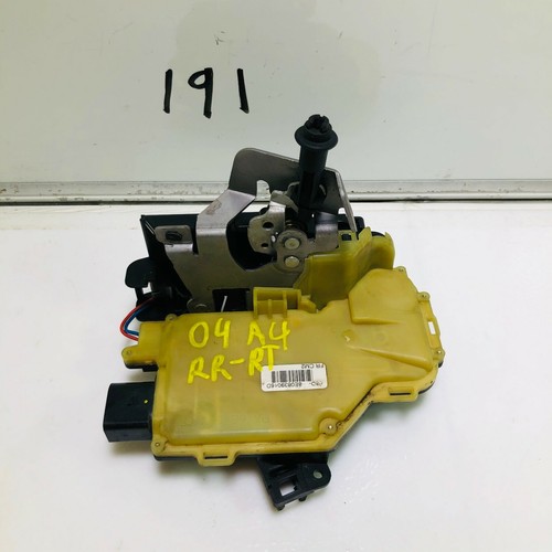 02-05 Audi A4 Rear Right Passenger Door Lock Latch Actuator OEM ...