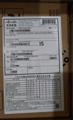 Cisco IEM-3300-8P Cisco Catalyst IEM3300 Rugged Series Switch New ...