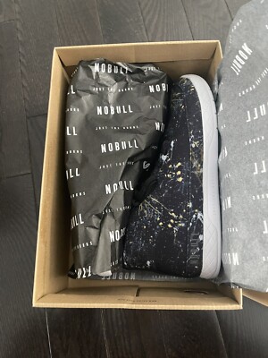 No Bull (SPLATTER CANVAS MID TRAINERS) | eBay