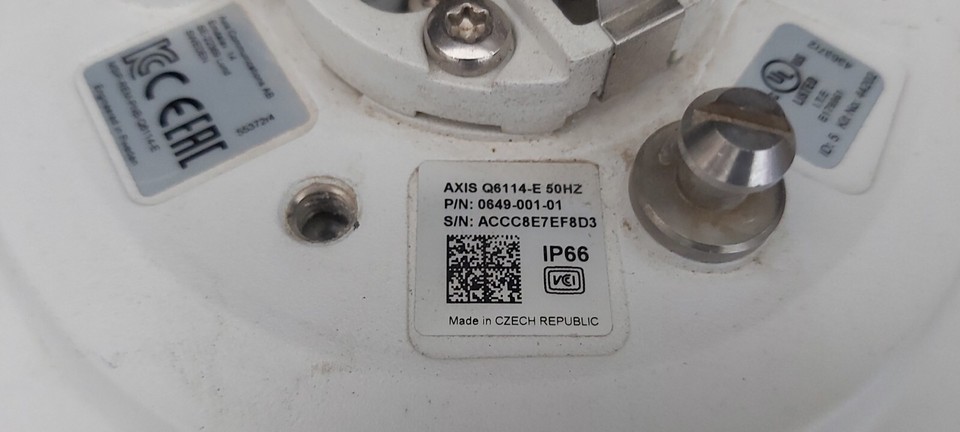 AXIS Q6114-E PTZ Dome Network Camera Make Offers! | eBay