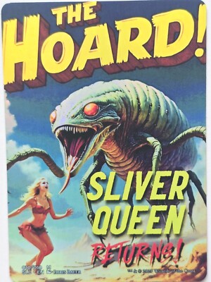 Sliver Queen By CB 01 Foil-Altered Art Custom Creature | eBay
