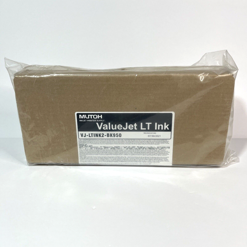 MUTOH Eco Solvent LT2 Black Ink 950ml for ValueJet 1624X and 1638X Code ...