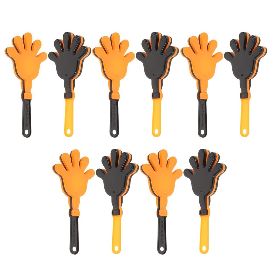 10 Pcs Hand Clappers .7 Inch Kids Party Noise Maker Cheering Props ...