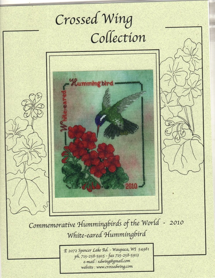 CROSSED WING COLLECTION bird,birds counted cross stitch charts -YOUR ...