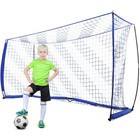Soccer Goal Portable Bow Style Net Perfect For Soccer Practice Net 12ft ...