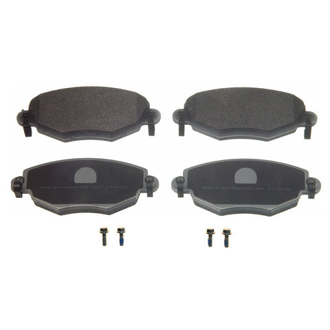 Wagner Brake MX910 ThermoQuiet Disc Brake Pad Set Semi-Metallic For 02 ...