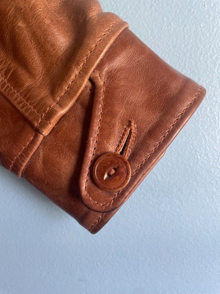 Custom Aero Leather Clothing Hooch Hauler Chromexcel Horsehide Leather ...