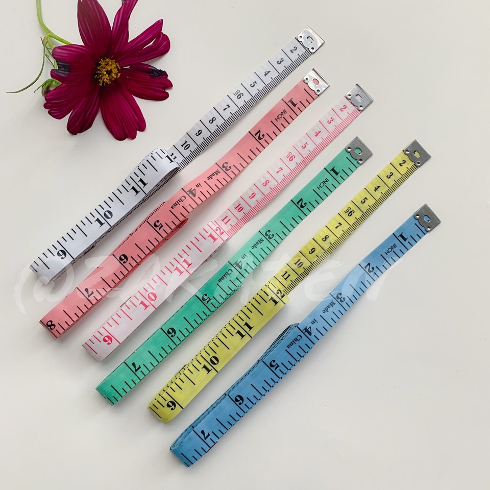 60"/150cm Soft Body Measuring Ruler Sewing Cloth Tailor Tape Measure US ...