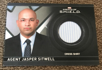 2015 Marvel Agents Of SHIELD Agent Jasper Sitwell Dress Shirt CC14 #d ...