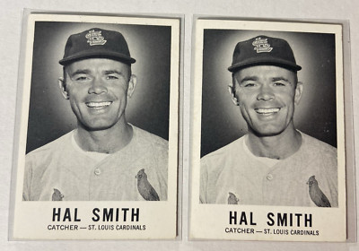 Lot of 2 Hal Smith 1960 Leaf Card #58 St. Louis Cardinals Catcher | eBay