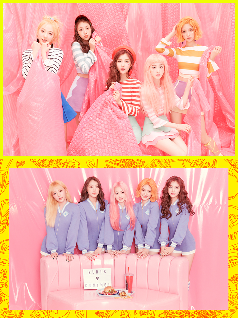 ELRIS [COLOR CRUSH] 2nd Mini Album CD+60p Photo Book+Lyrics+Card ...