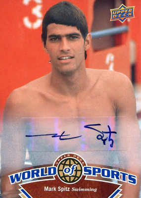 Mark Spitz 2010 Upper Deck World Of Sports Autograph Card | eBay