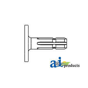 Shaft 5185602 fits Ford New Holland Tn75V Tn75Va Tn80F Tn85A TN85DA ...