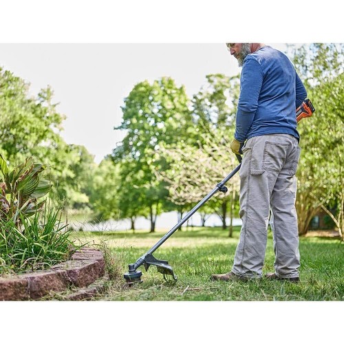 RIDGID String Trimmer 14" 18V Cordless Straight Shaft Variable Speed ...